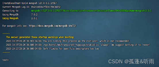 CentOS(Linux)离线安装MongoDB7.0详细教程（亲测可行）_linux安装mongodb7-CSDN博客