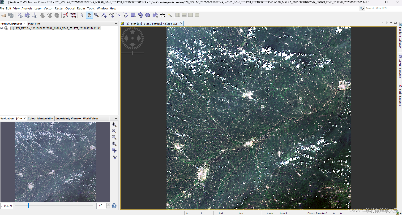 GIS遥感专栏03：Sentinel-2影像获取及处理流程_哨兵影像-CSDN博客