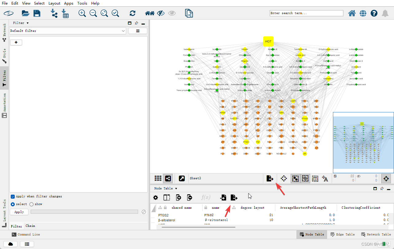 Cytoscape软件的基本使用-CSDN博客
