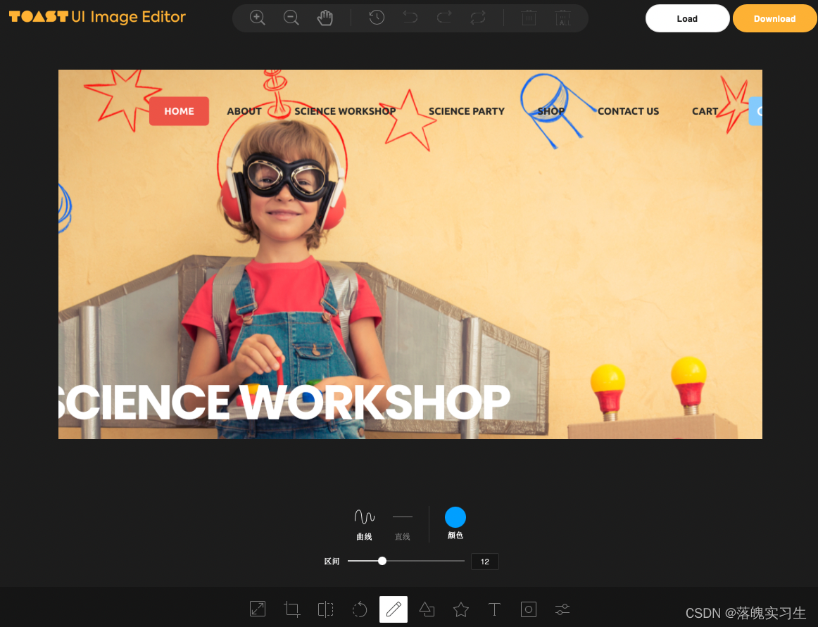 Vue使用图像编辑器tui Image Editor Csdn博客 