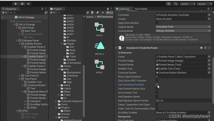 Unity 业余2d游戏制作笔记03 Dialogue System For Unity使用dialogue System 2d过场动画