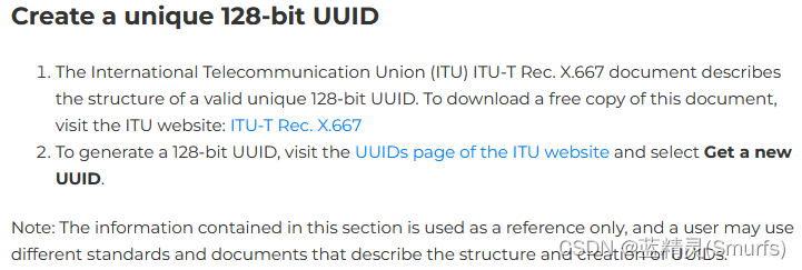 【BLE Host UUID】_16-bit uuid numbers document-CSDN博客