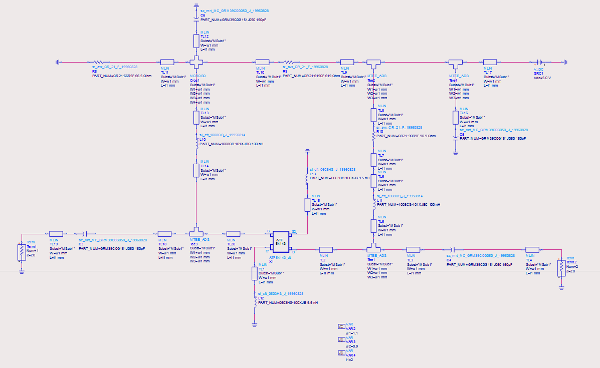 11、ADS使用记录之LNA设计_atf54143ads模型下载-CSDN博客