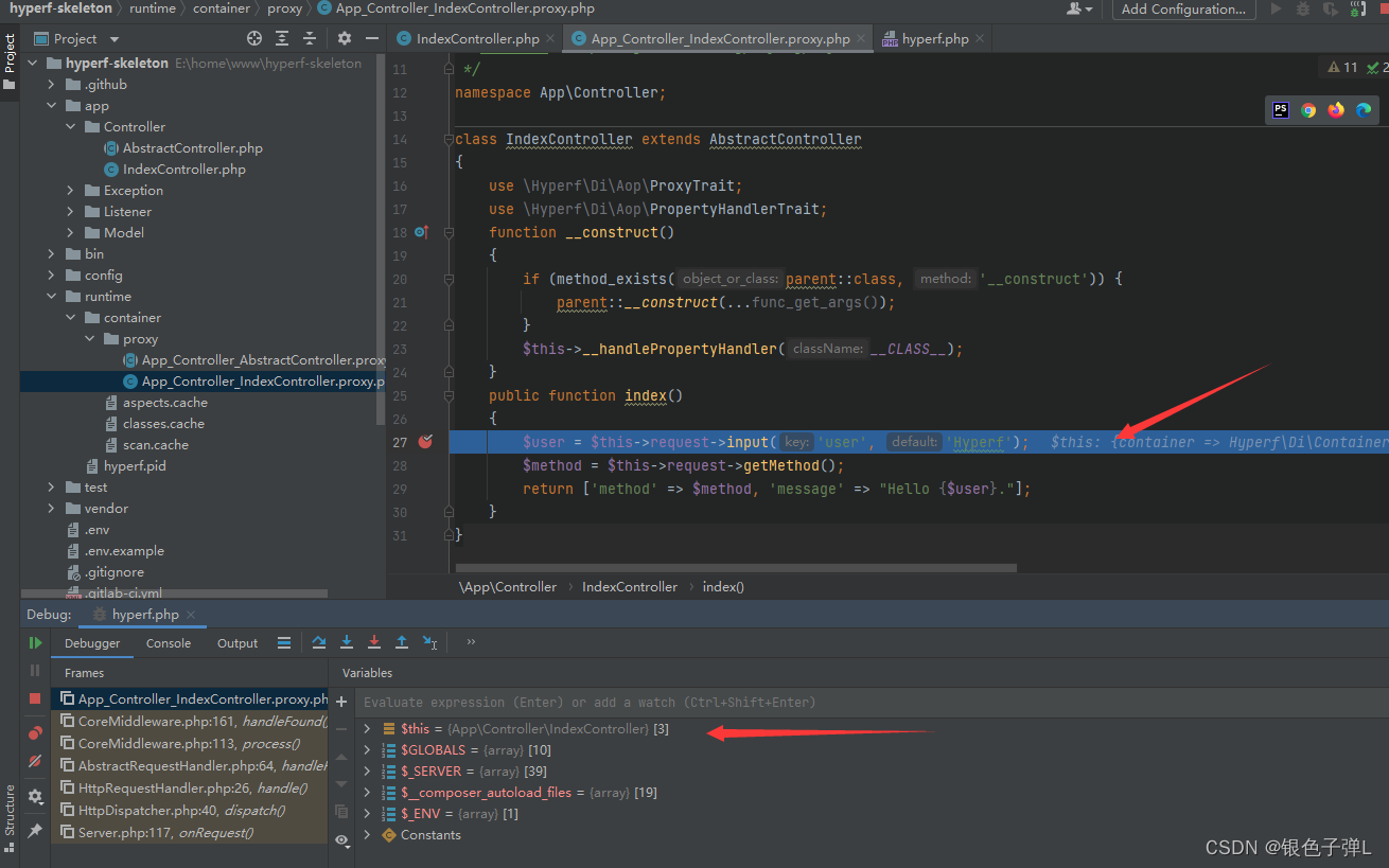 windows + phpstorm + 虚拟机 + yasd 实现 hyperf 调试_yasd 使用-CSDN博客