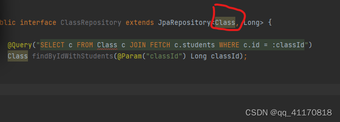 springboot启动报错 找不到Entity类_repository找不到entity-CSDN博客