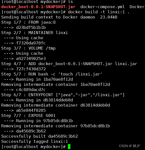 Docker Compose编排微服务与常用命令 Dockercompose重新编排 Csdn博客