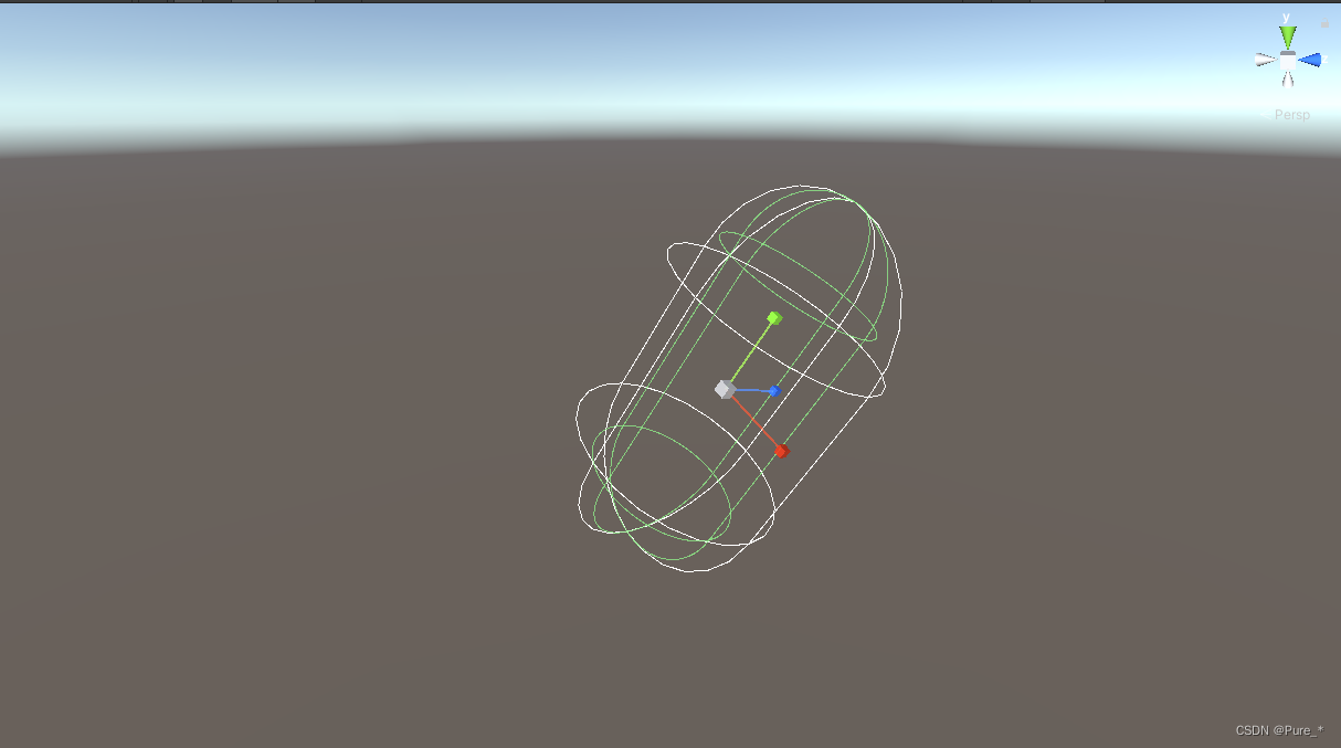 Unity Gizmos扩展：线框胶囊体_unity capsule gizimos_Pure_*的博客-CSDN博客