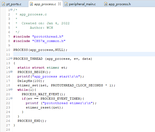 伪RTOS-ProroThread在CH573芯片上的移植_ch573 rt-thread-CSDN博客
