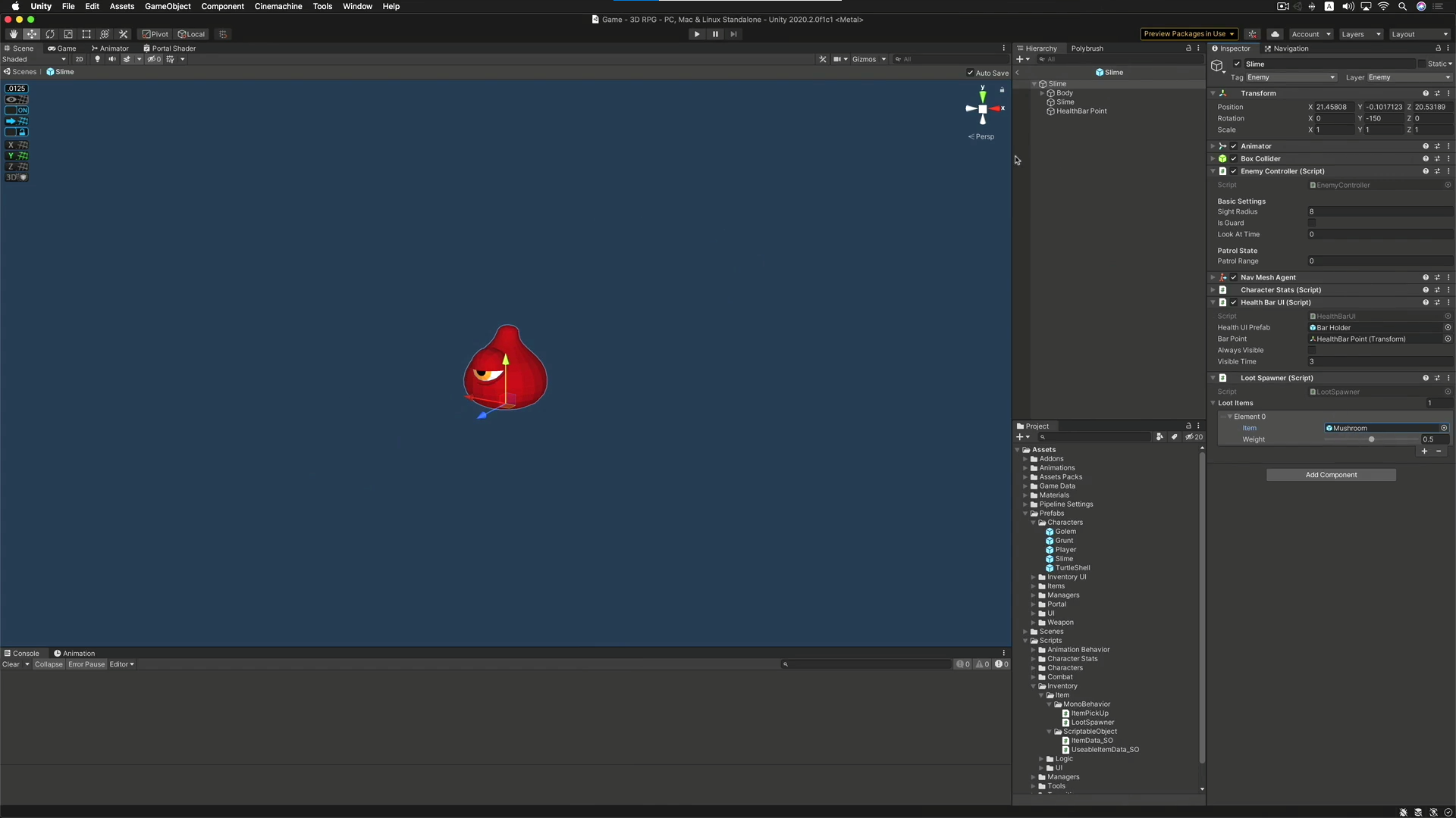 unity 3D RPG高级教程（十）_if(currentvalue