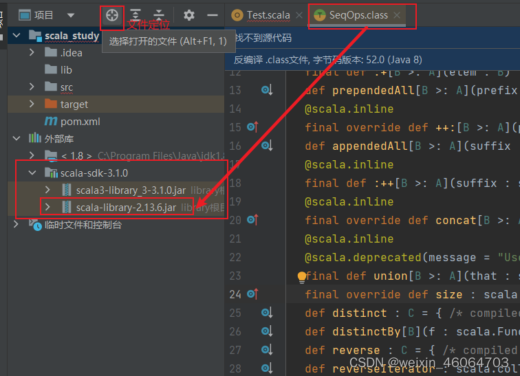 Idea关联scala2、scala3源码，scala源码查看idea下载scala源码 Csdn博客 