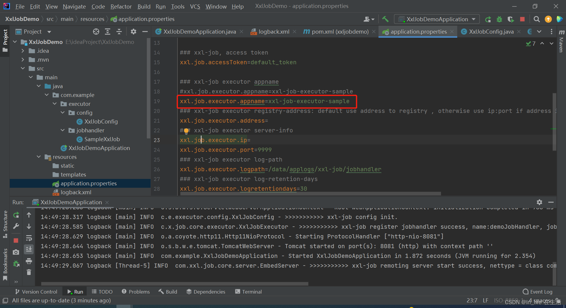 Xxljob整合springbootregistryresultreturnt Code500 Msgxxl Job Remo