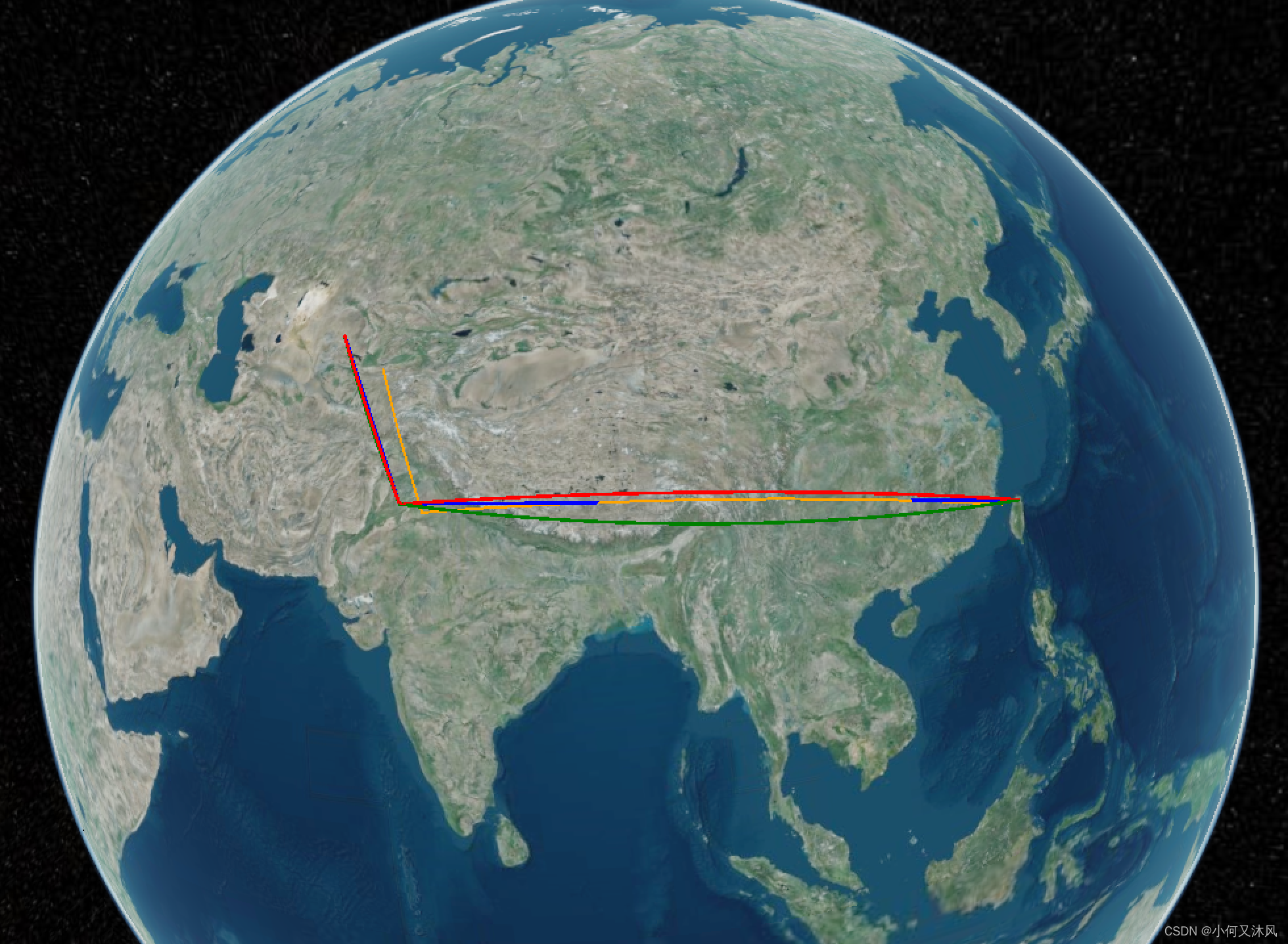 Cesium学习三：使用entity绘制polyline_cesium polyline-CSDN博客