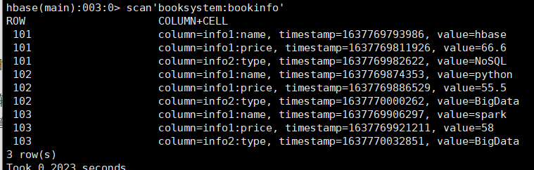 在Hbase使用过滤器（行键过滤器、列族与列过滤器、值过滤器）_18. hbase中scan操作中,可以对行键进行过滤的过滤有哪些?分别是什么作用-CSDN博客