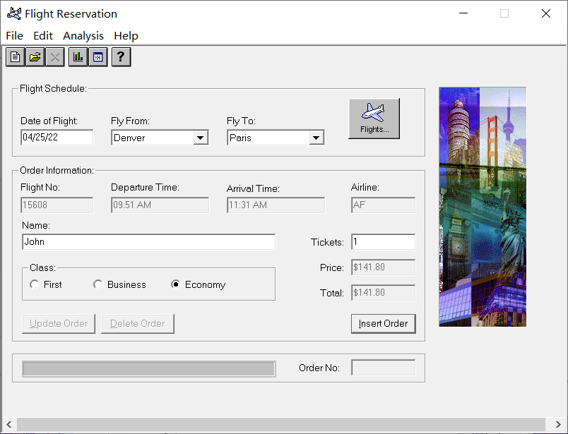 QTP(UFT)安装及使用自带的飞机订票系统测试_qtp飞机订票系统-CSDN博客