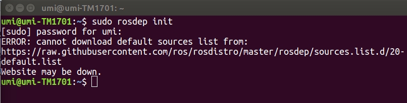 【ROS】问题解决：ERROR: cannot download default sources list from:https://raw.githubusercontent.com/ros ...