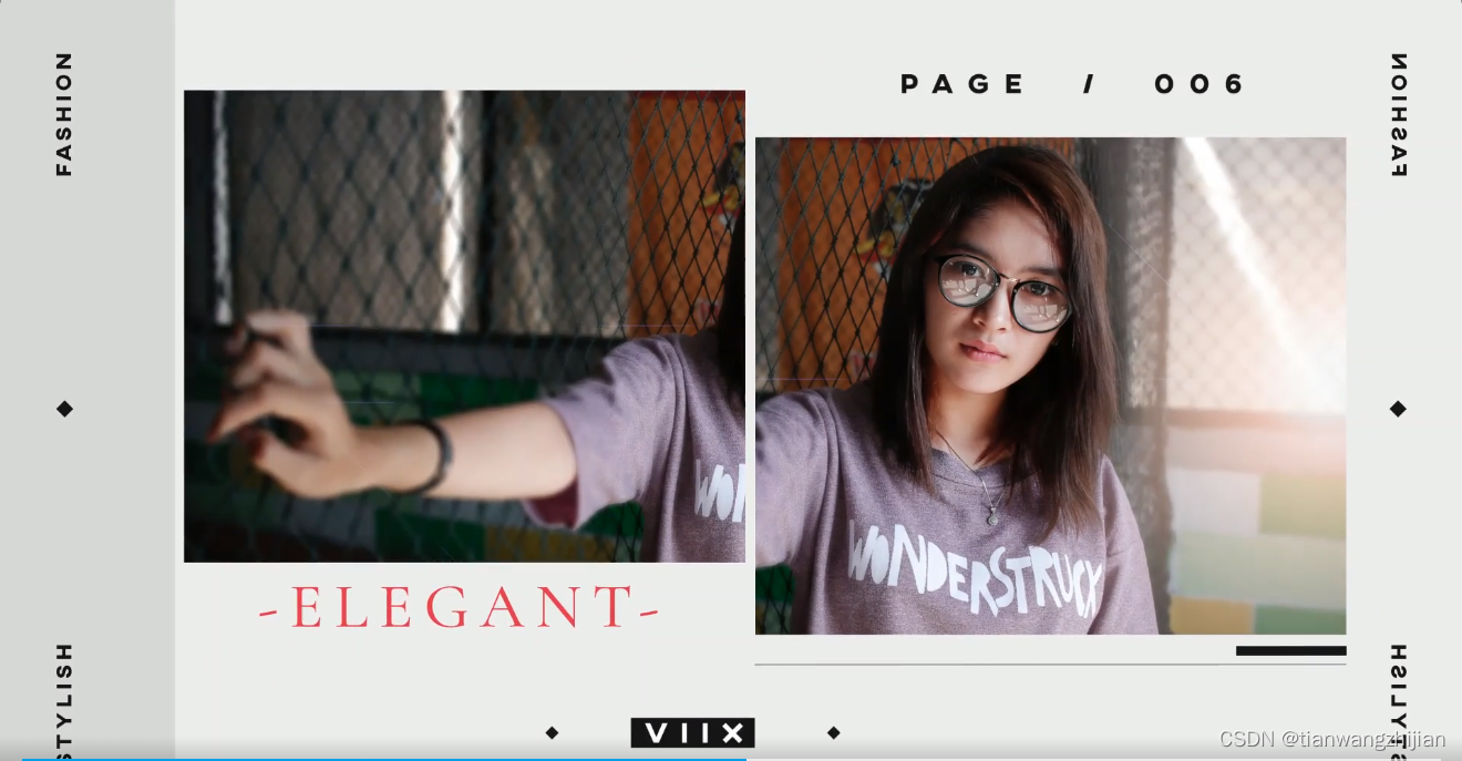 时尚内容短视频制作素材AE模板 Stylish Fashion Opener_ae模板 fashion-CSDN博客