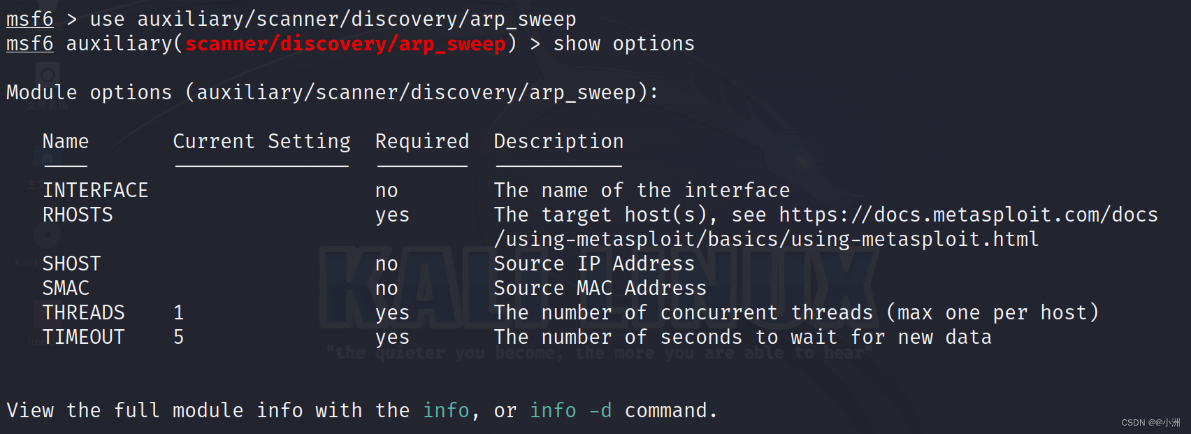 第八章、Metasploit渗透测试之信息收集_metasploit获取目标系统上的用户列表-CSDN博客