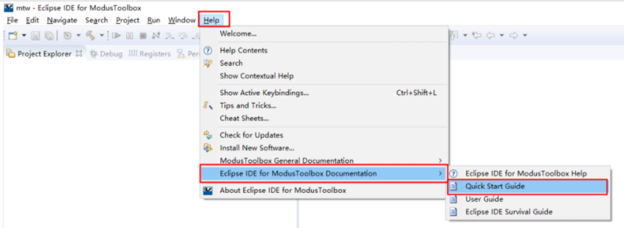 【CYW20819】三、ModusToolbox IDE 入门_moudstoolbox使用-CSDN博客