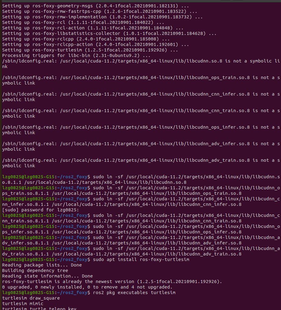 Ubuntu20.04.3 LTS 安装 ROS2-foxy 详细笔记&避坑指南（2021.10.13）-CSDN博客