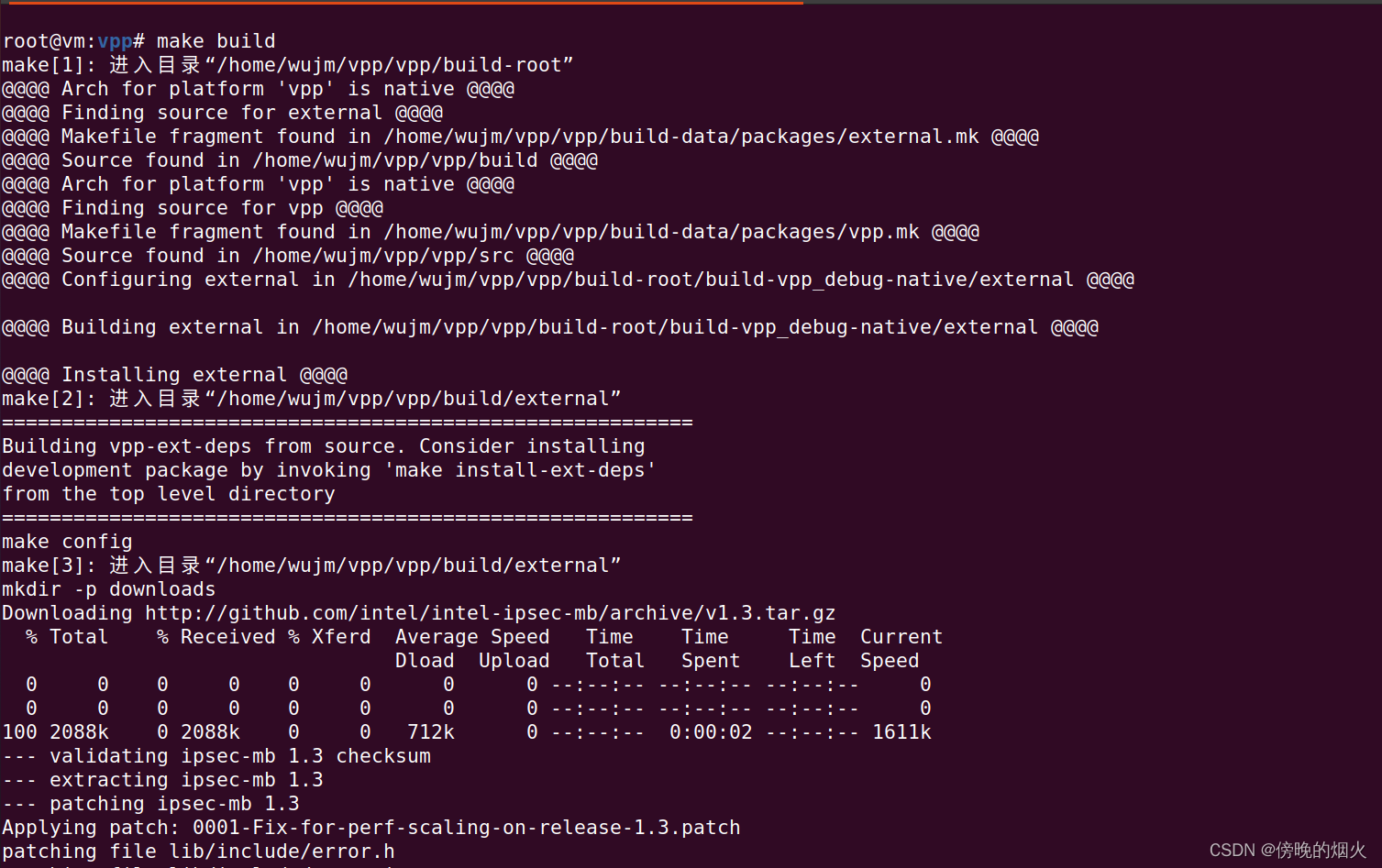 Ubuntu 编译vppubuntu204能编译安装哪个版本vpp Csdn博客 