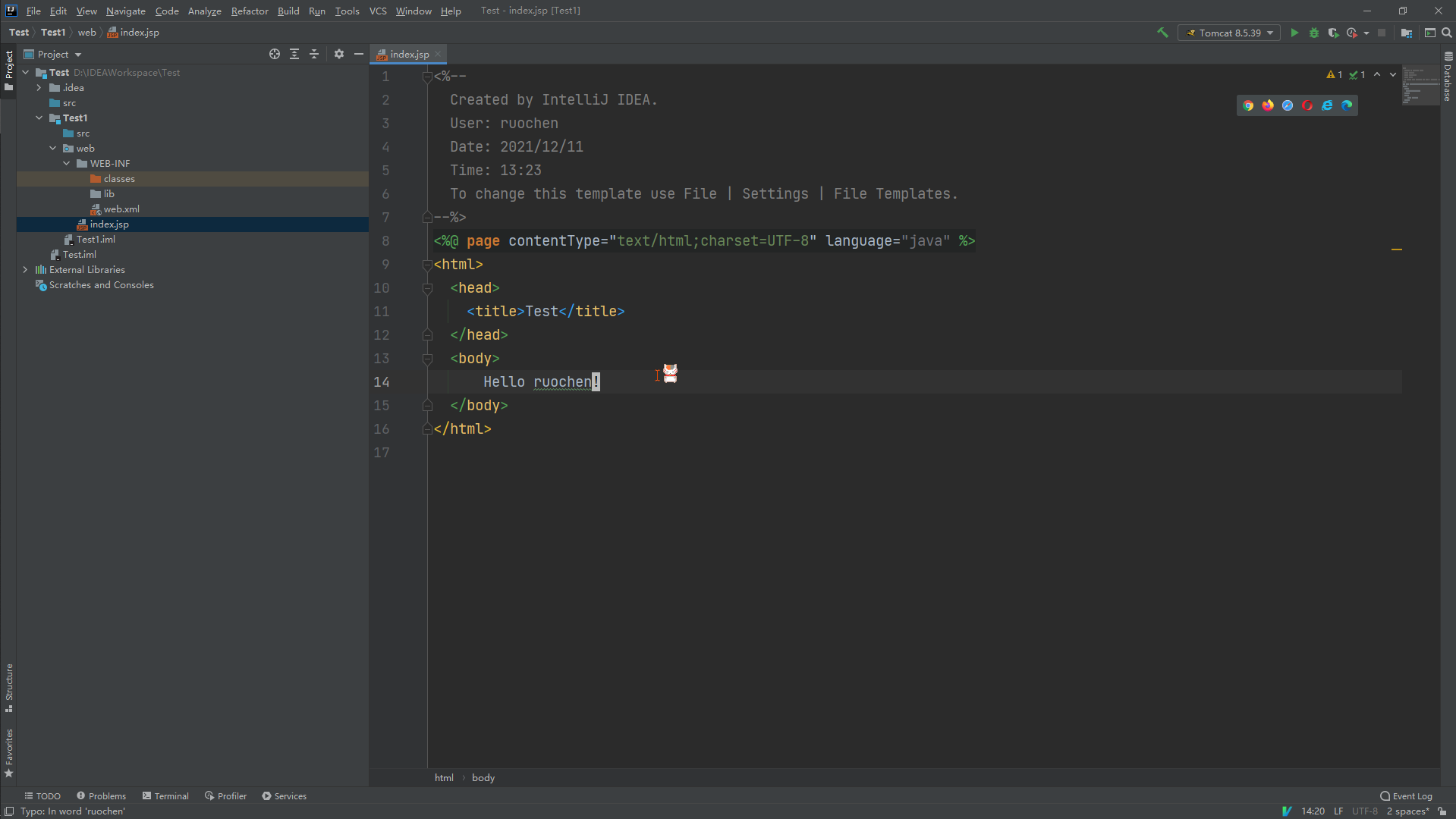 IDEA 新建 JavaWeb 项目（附：找不到 Web Application 解决方法）_idea创建javaweb项目一直加载-CSDN博客