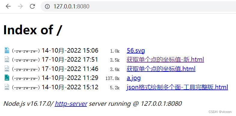http-server使用，启动本地服务器 & 使用serve包本地启动-CSDN博客