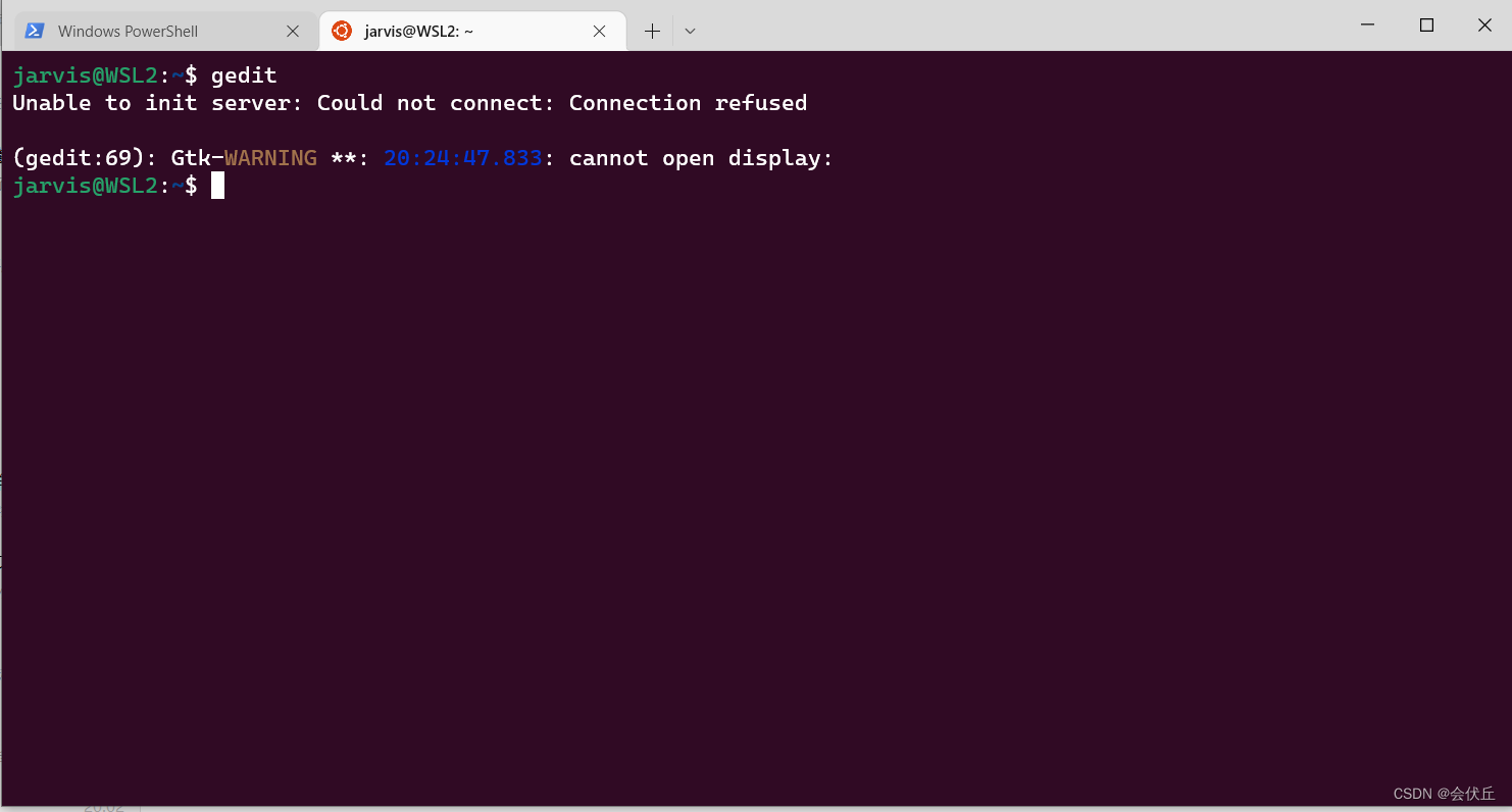 WSL2-在win10下配置显示窗口_wsl 多窗口-CSDN博客