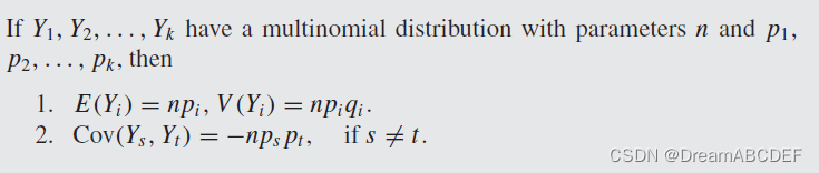 多项分布 Multinomial Distribution-CSDN博客