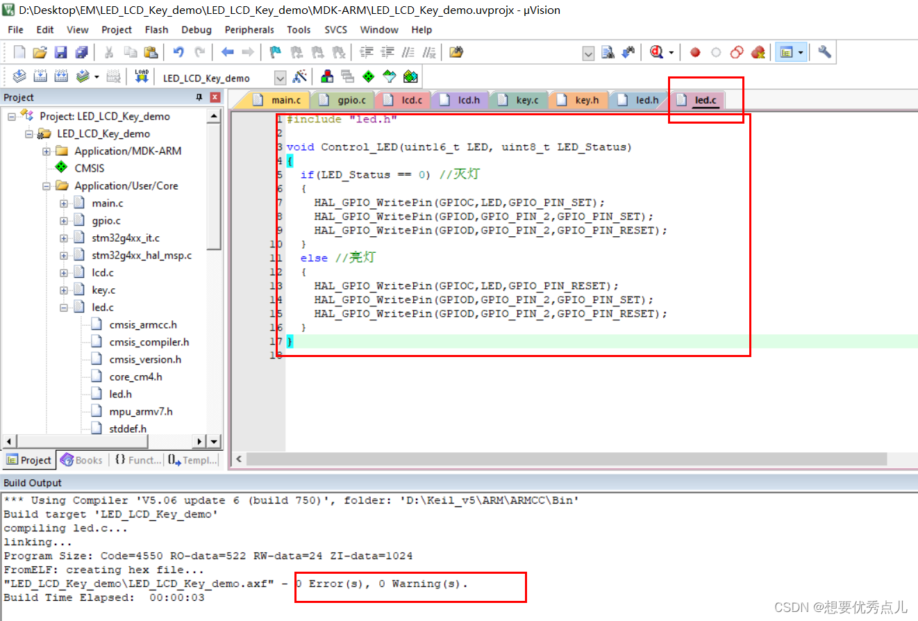 STM32G431RBT6---LED_LCD_Key模块综合_基于stm32g431的显示屏设计-CSDN博客