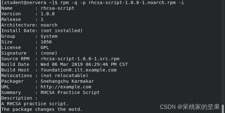 Linux——RPM软件包_linux rpm文件-CSDN博客