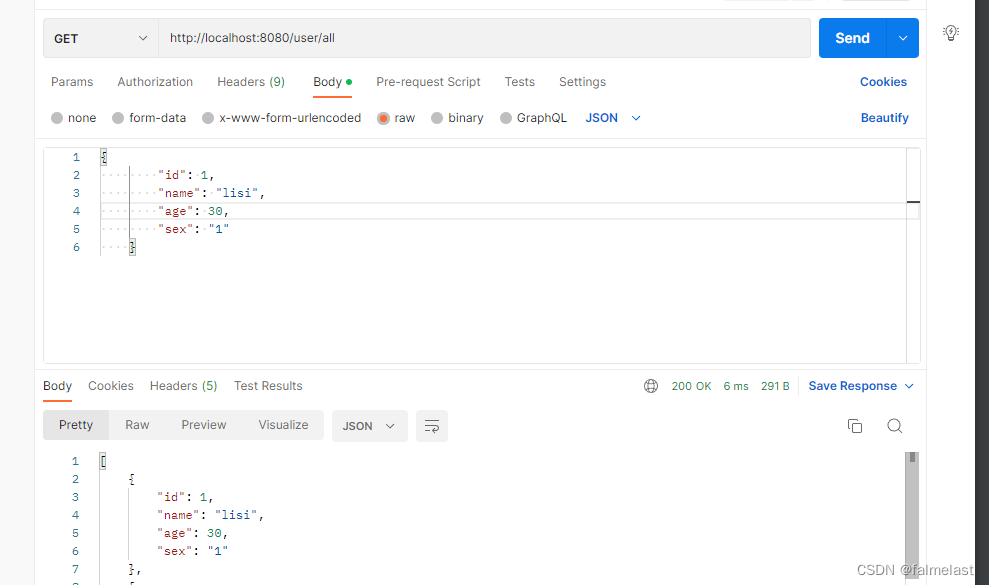 后端单表user的curd功能代码和测试对用户表 User 进行 Curd 的操作 Csdn博客