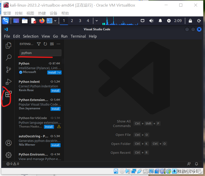 04 kali的配置以及Python的使用_kali python-CSDN博客
