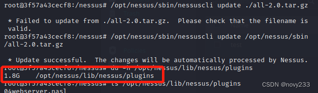 nessus plugins目录为空的问题_nessus安装以后找不到插件-CSDN博客