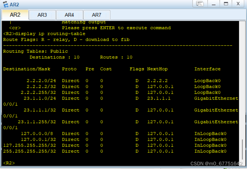 HCIP阶段MPLS实验_hcip实验拓扑-CSDN博客