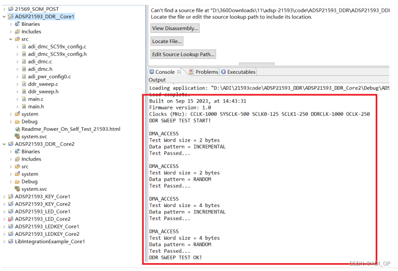 手把手教你开发ADSP-21593（EV-21593-SOM+AD-EXKIT开发板）-CSDN博客