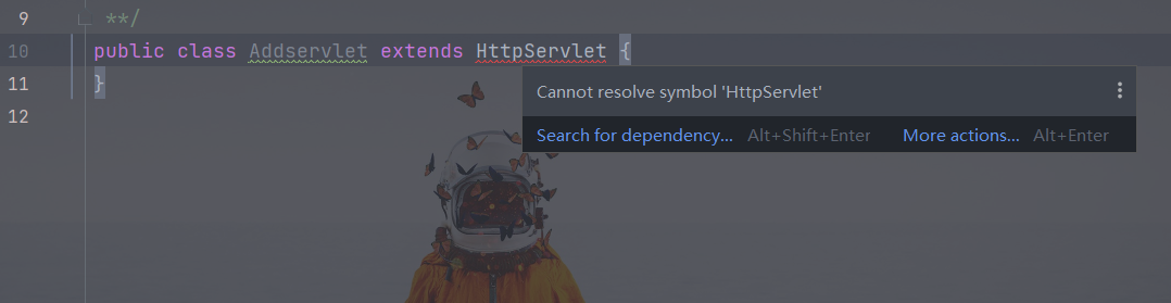 IDEA自动导入servlet依赖包 (JavaWeb)_idea导servlet包-CSDN博客