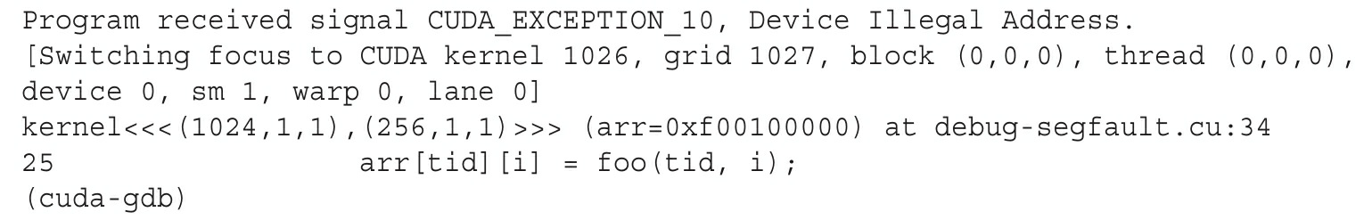 CUDA C编程（三十八）CUDA调试_cuda debug-CSDN博客