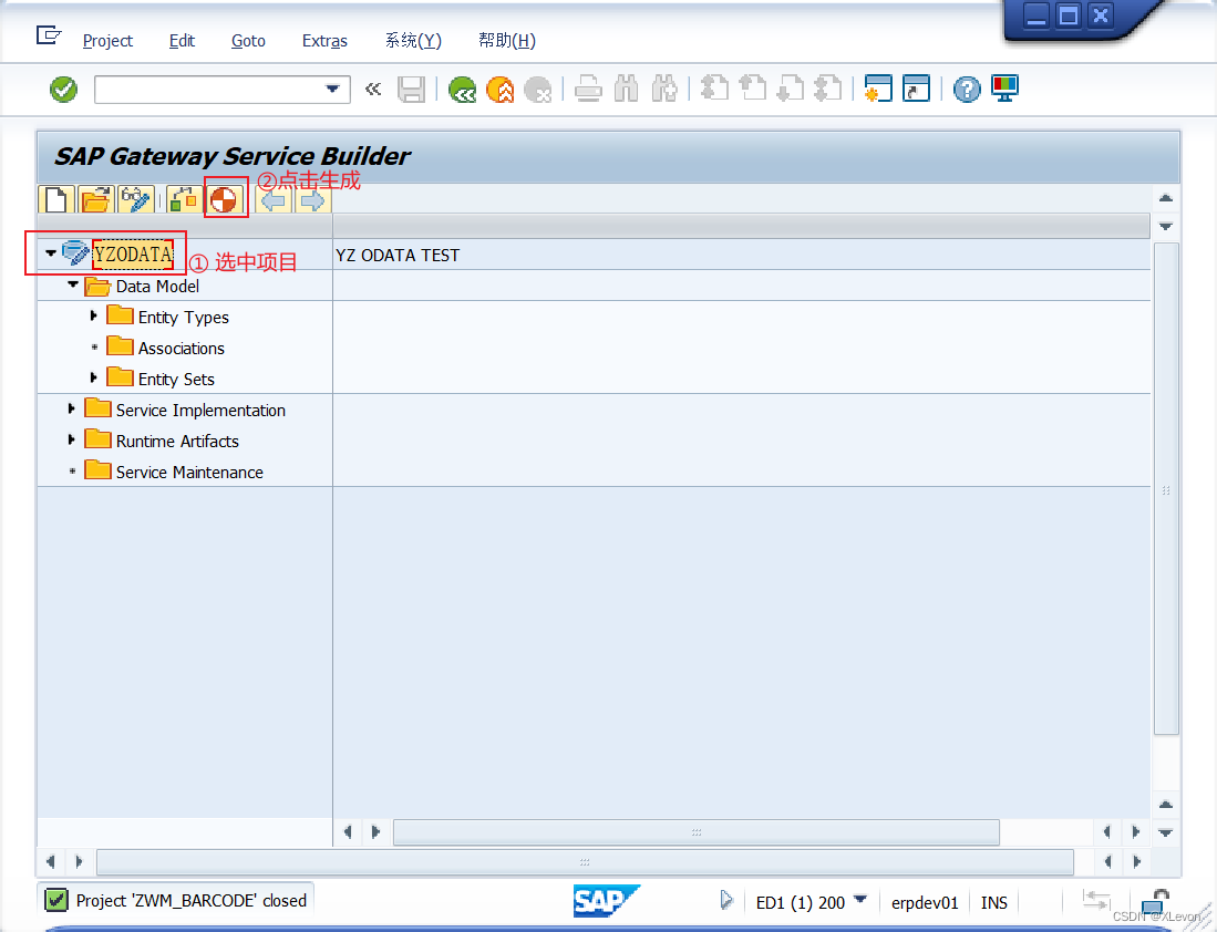 【sap Abap】三种方法进行sap Odata数据服务发布（ddic、rfc、cds） Abap Odata Csdn博客