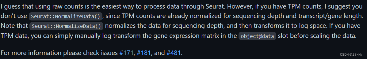关于单细胞TPM、Count数据的处理_rds文件的umicount和readcount是什么-CSDN博客
