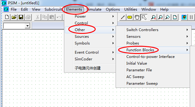 PSIM软件学习---08 C程序块的调用_psim c block-CSDN博客