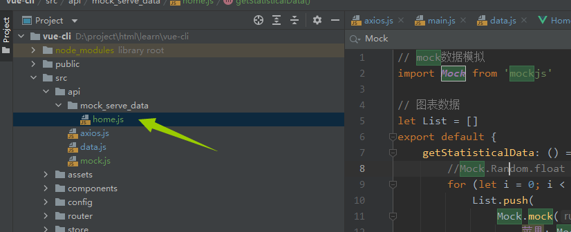 vue2中使用Mock.js生成随机数据，拦截 Ajax 请求-CSDN博客
