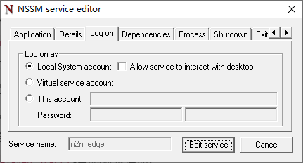 使用nssm管理Windows服务_nssm删除服务-CSDN博客