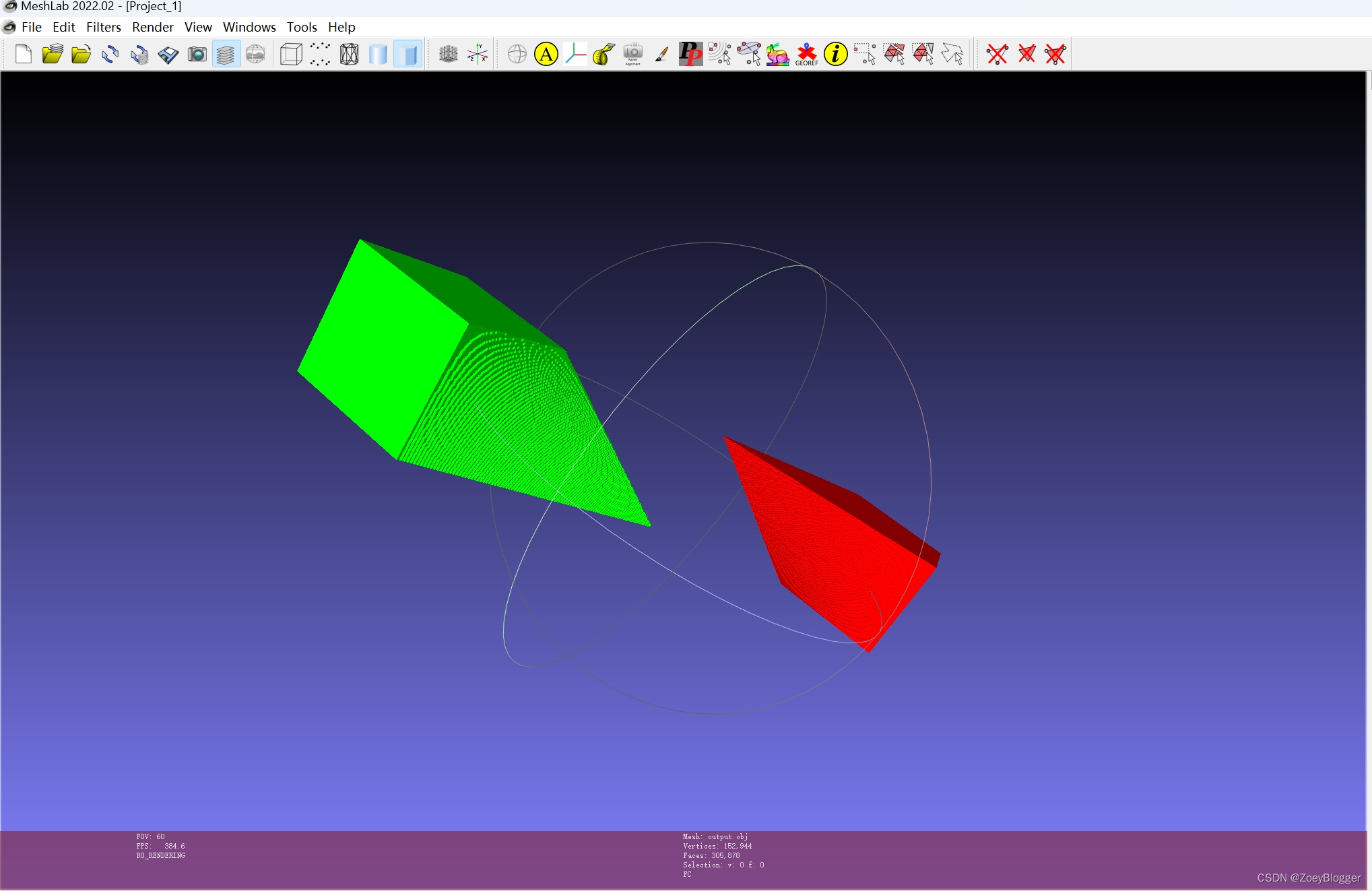 使用VTK实现PolyData转ImageData，再将ImageData转三角网格输出为OBJ文件。_vtk polydata 转 imagedata-CSDN博客
