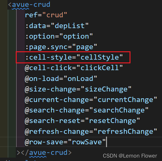 使用avue的Crud组件为某行单独设置样式并给点击单个单元格设置事件_avue 给字体添加颜色-CSDN博客