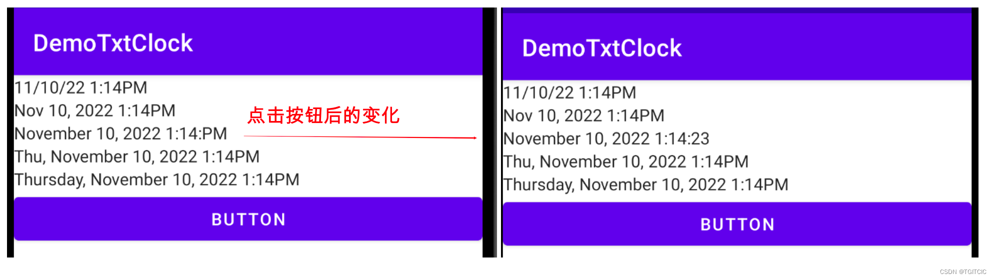 Android入门第21天 Android里textclock的使用 Tgitcic的博客 Csdn博客