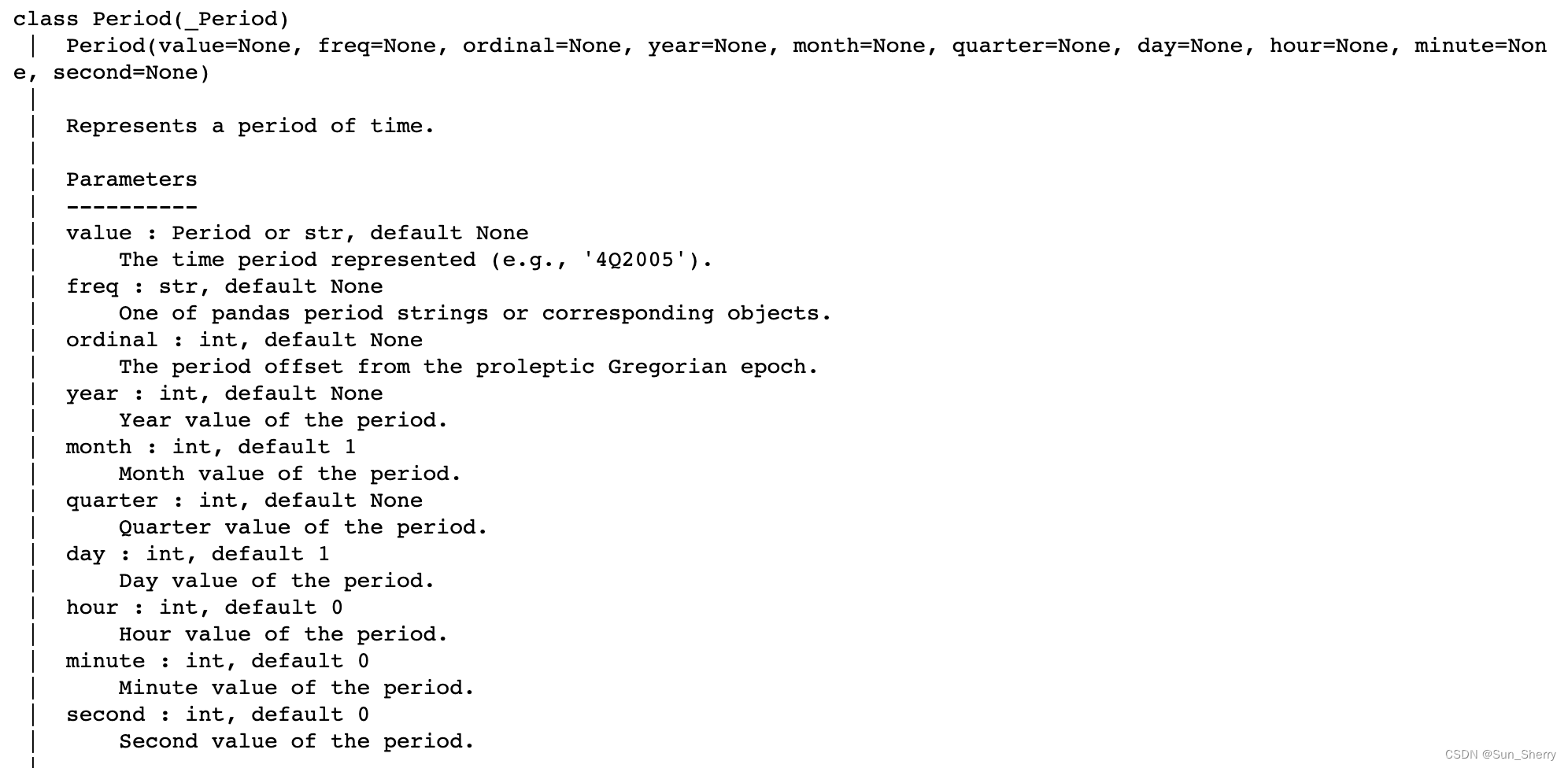 Pandasperiod时间段类型及其常用操作pandas Period Csdn博客 