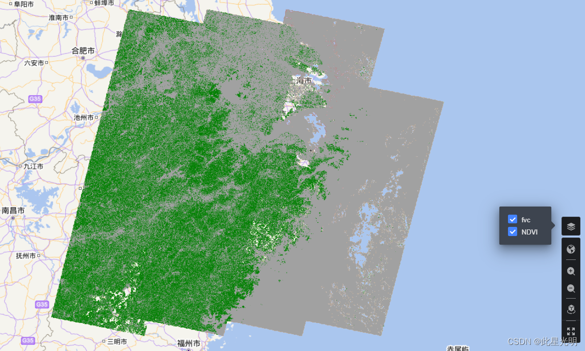 AI Earth ——开发者模式案例7：植被覆盖度提取_aiearth提取绿地-CSDN博客