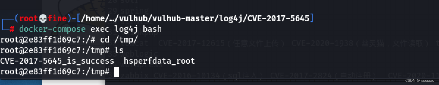【vulhub】log4j_vulhub log4j-CSDN博客